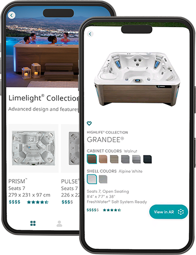 AR APP – HotSpring Hot Tubs